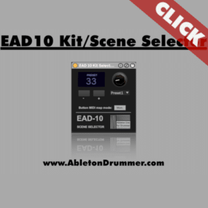 EAD 10 Kit & Scene Selector for Ableton Live - Max for Live Devices